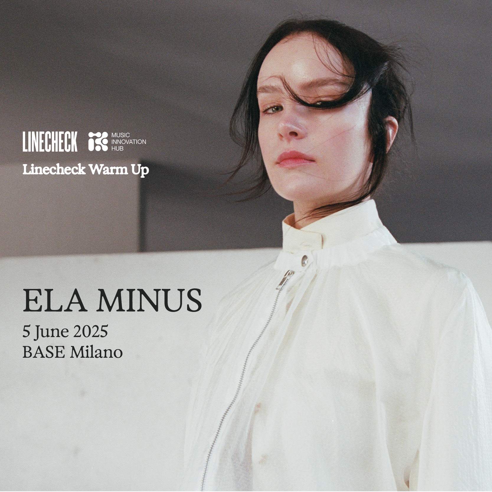 Ela Minus - Linecheck Warm Up a BASE Milano, Milano