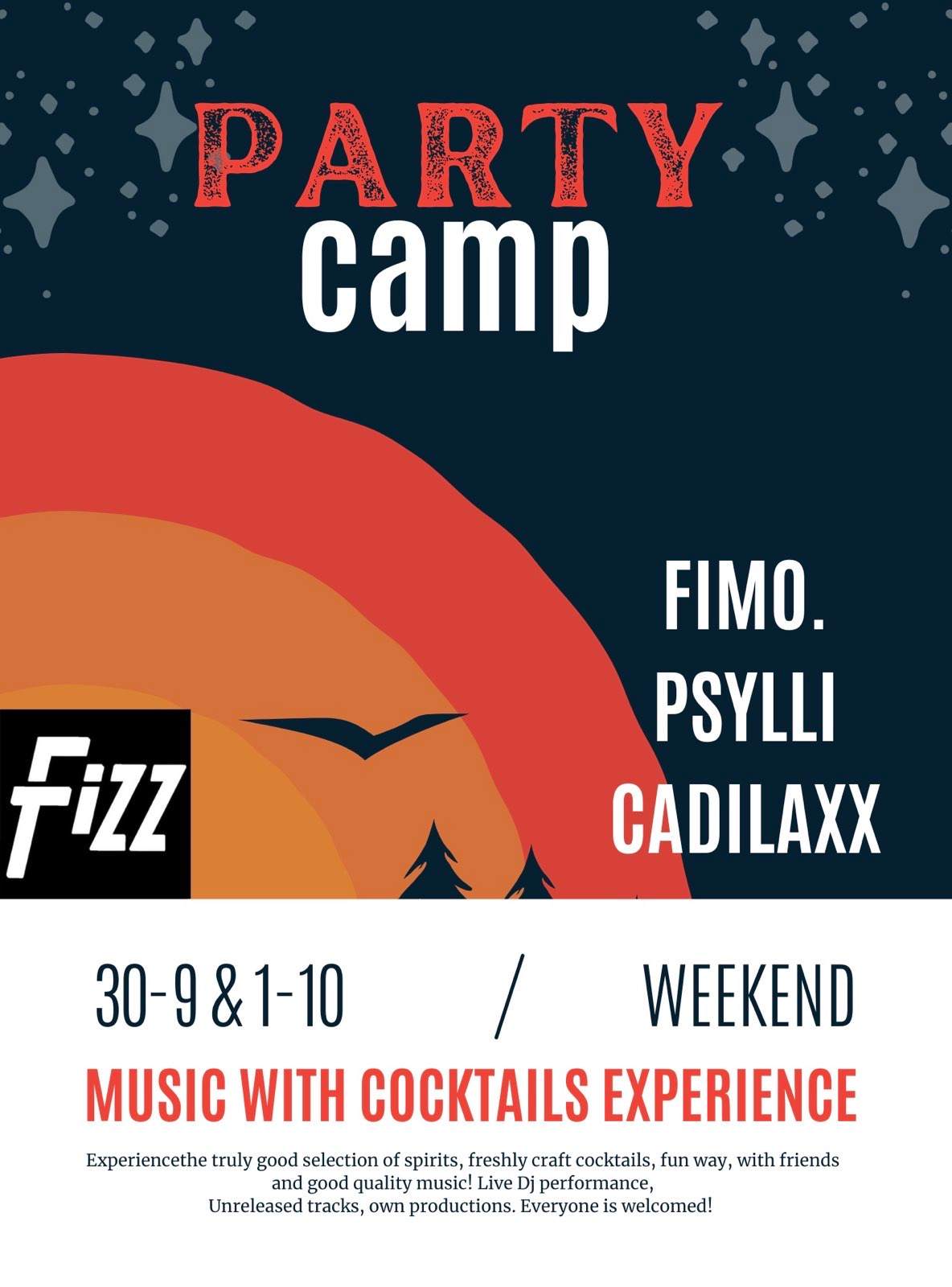 Party Camp at Fizz Prague a Fizz Bar Prague, Prague