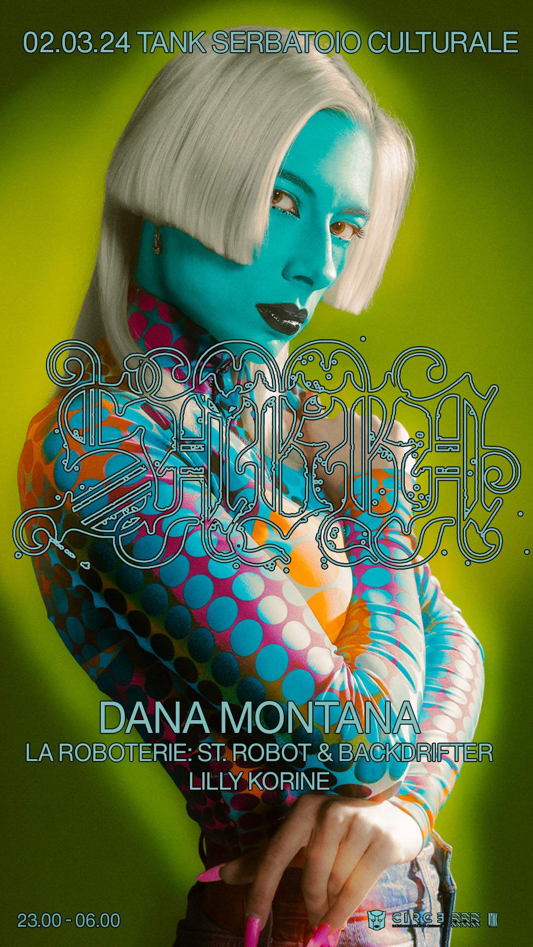 SABBA pres. DANA MONTANA at TANKclub, Bologna