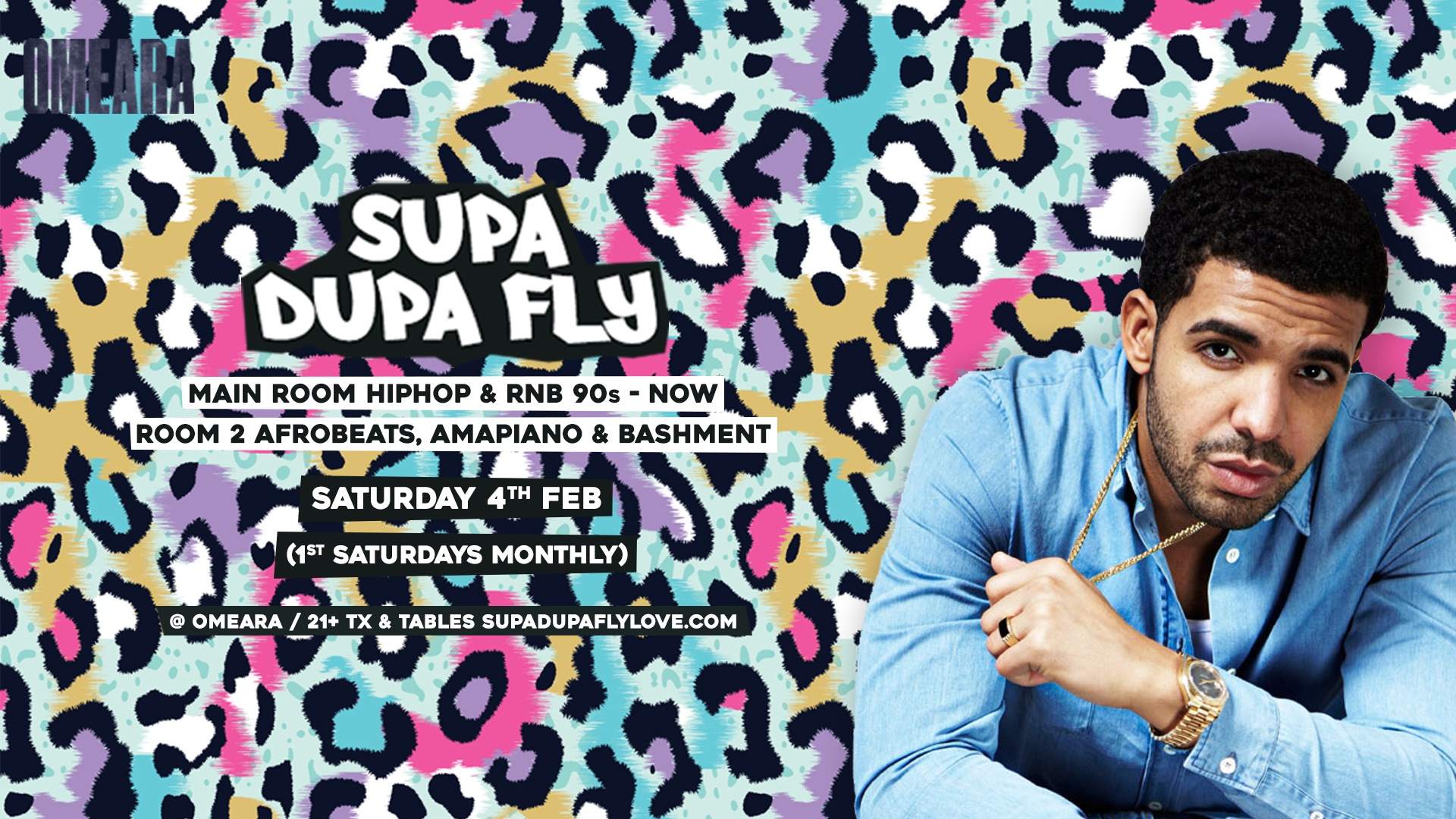 Supa Dupa Fly x Omeara at Omeara, London