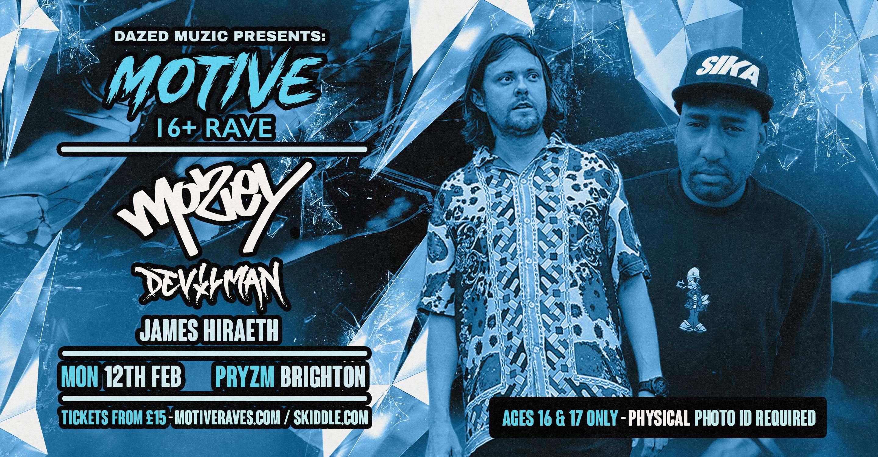 Brighton 16+ DNB Rave W/ Mozey, Devilman & James Hiraeth bei Przym ...
