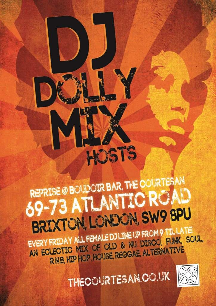 DJ Dolly Mix Hosts Reprise en The Boudoir Bar Courtesan, London