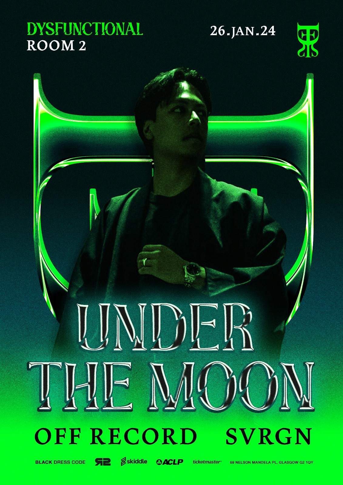DYSFUNCTIONAL RAVE: Under The Moon at Room 2 Glasgow, Glasgow