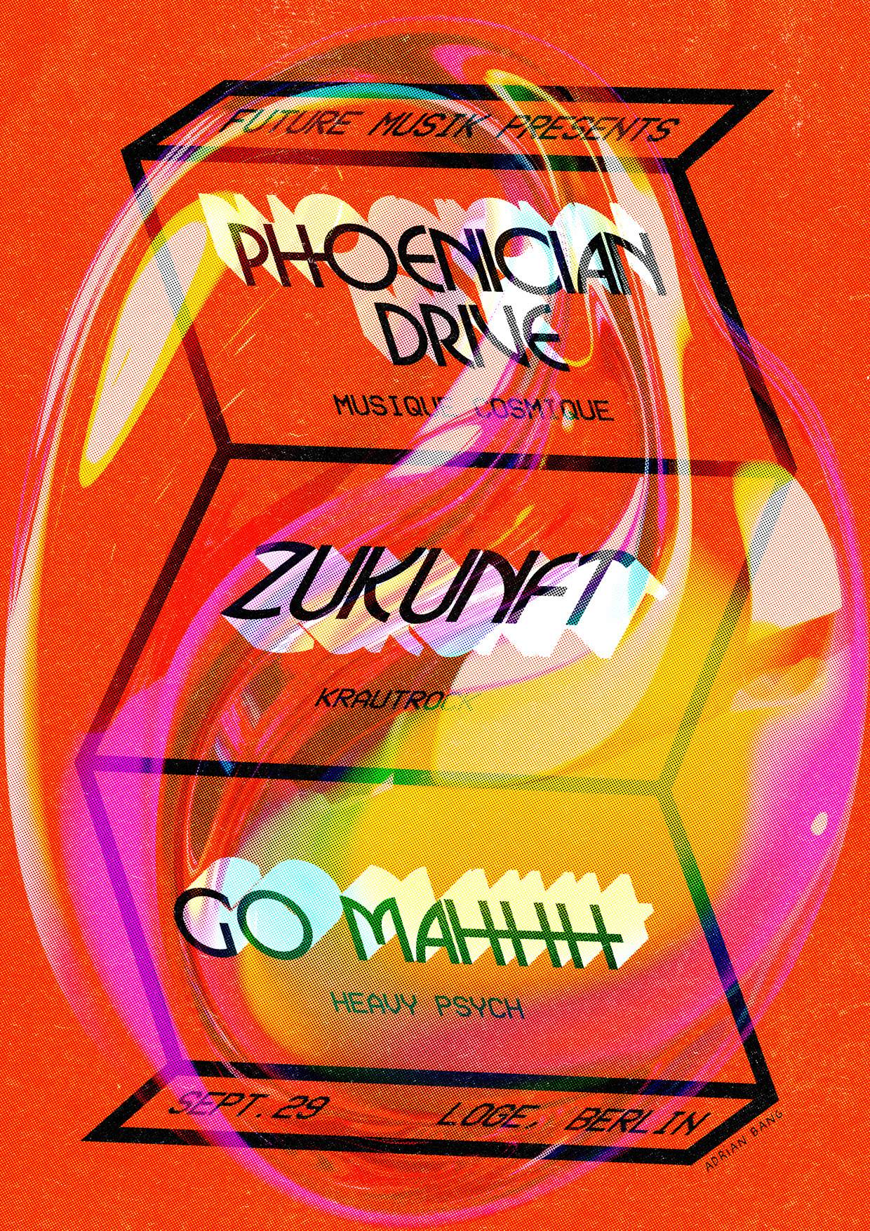 Future Musik presents: Phoenician Drive + Zukunft + Go Mahhh at Loge ...
