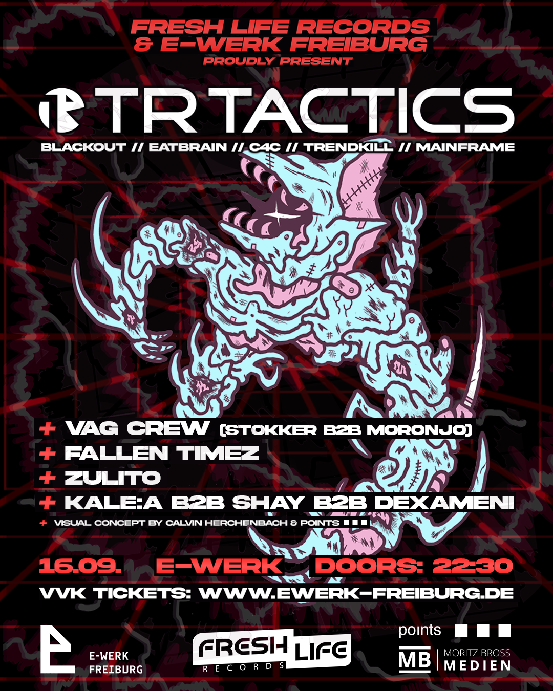 FRESH LIFE with TR TACTICS at E-Werk, Freiburg