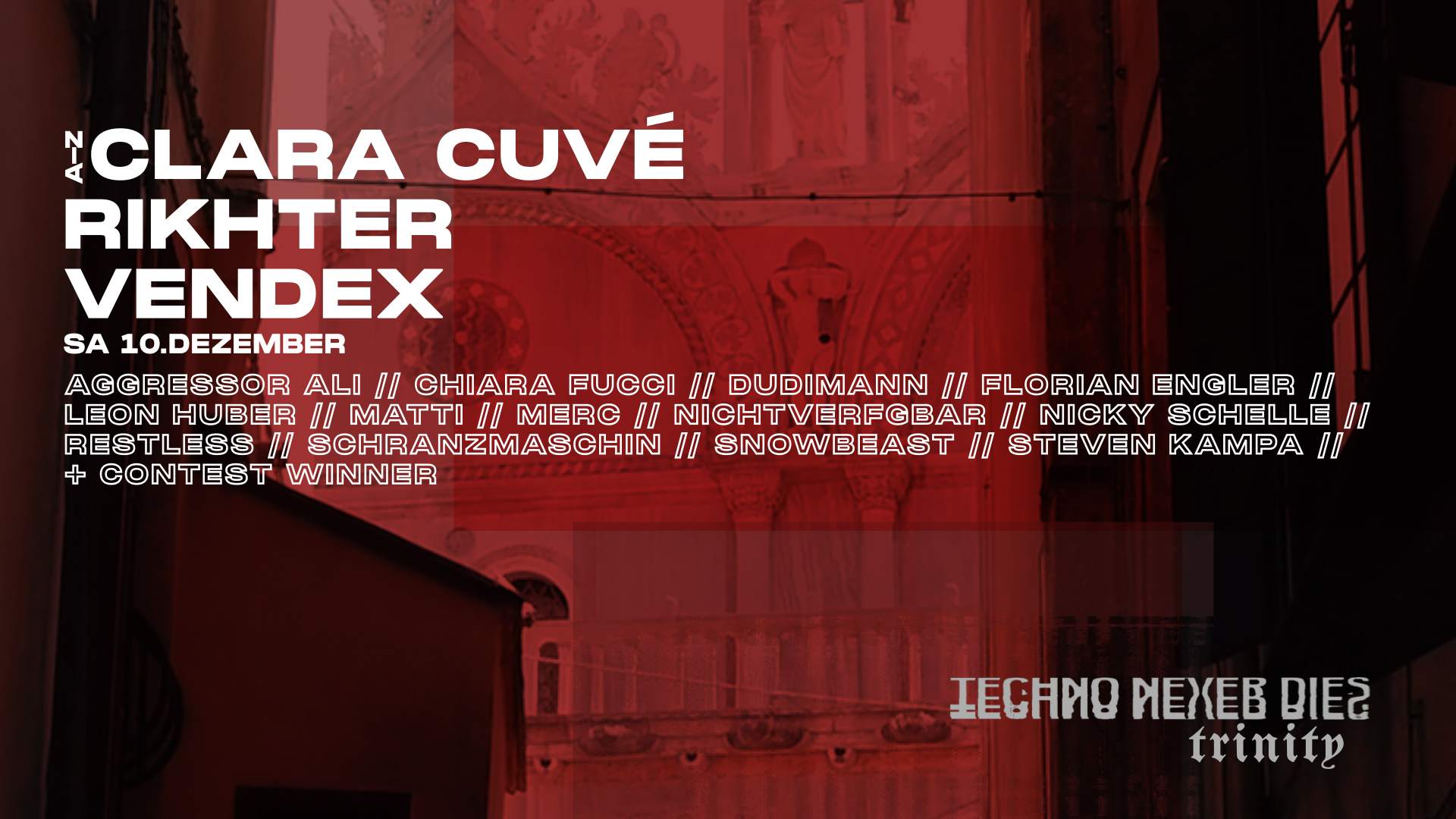 TND Trinity with Clara Cuvé, RIKHTER, Vendex at Hans Bunte Areal, Freiburg