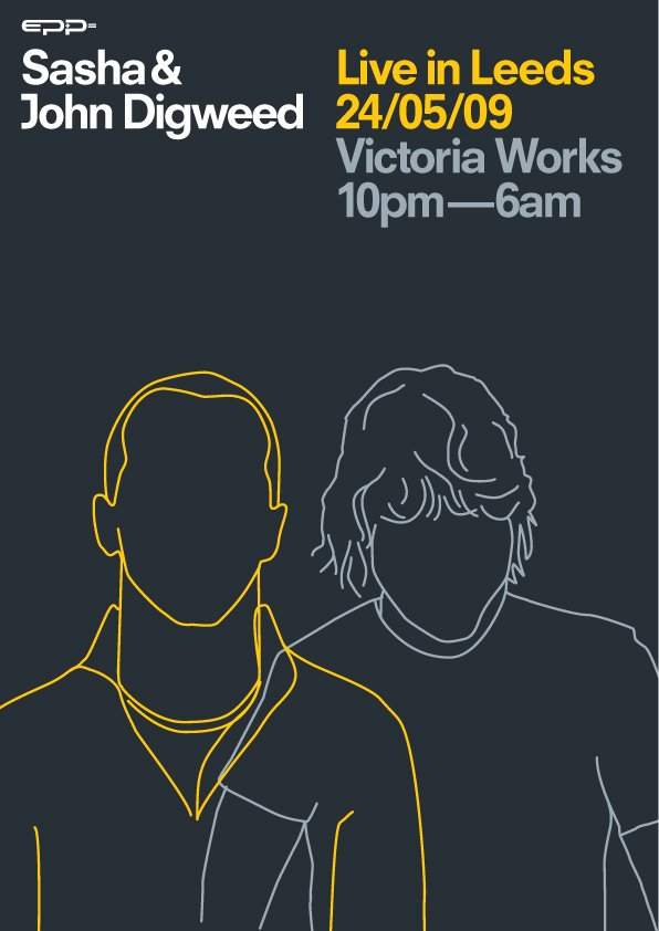 Sasha & John Digweed - Live Warehouse en Victoria Works, Leeds