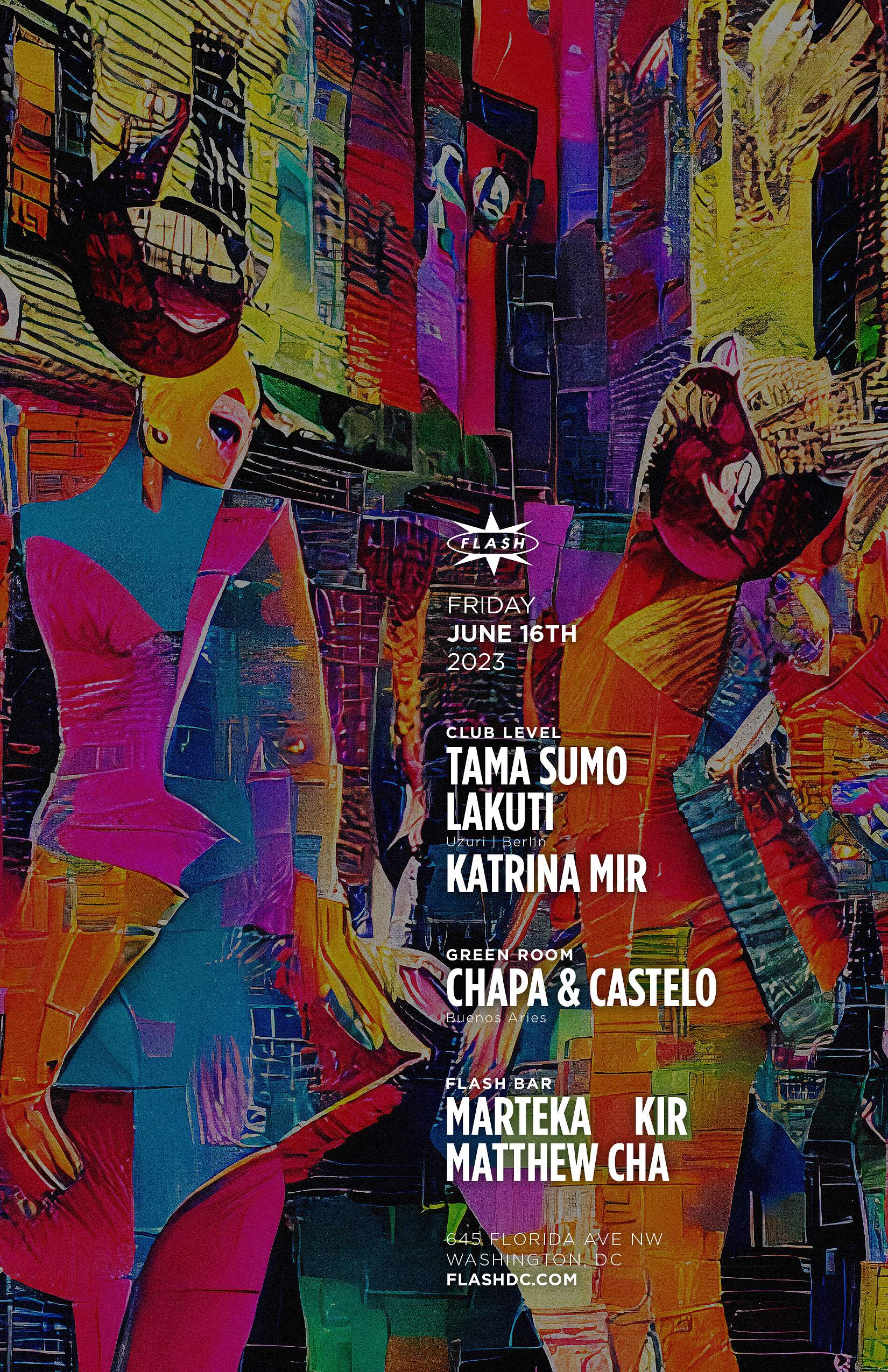 Tama Sumo & Lakuti - Chapa & Castelo en Flash, Washington DC