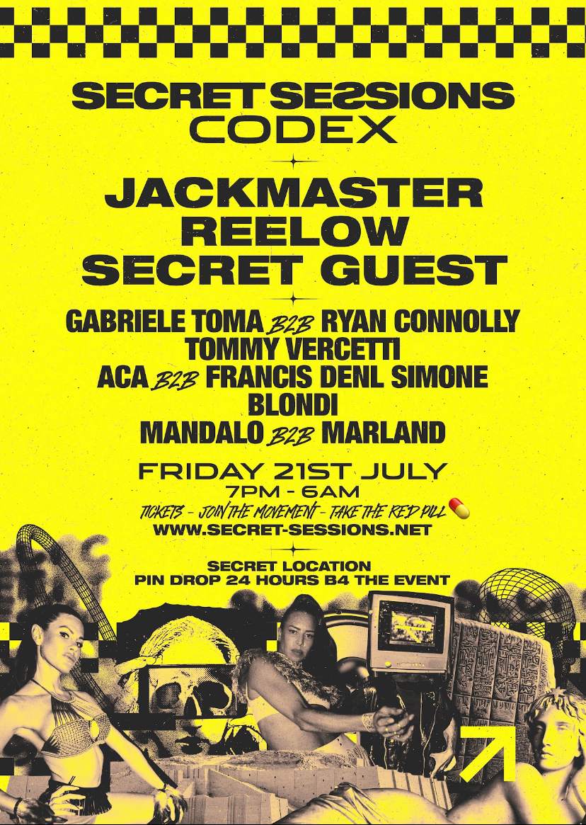 Secret Sessions Codex Friday 21st July At Tba Secret Location Ibiza