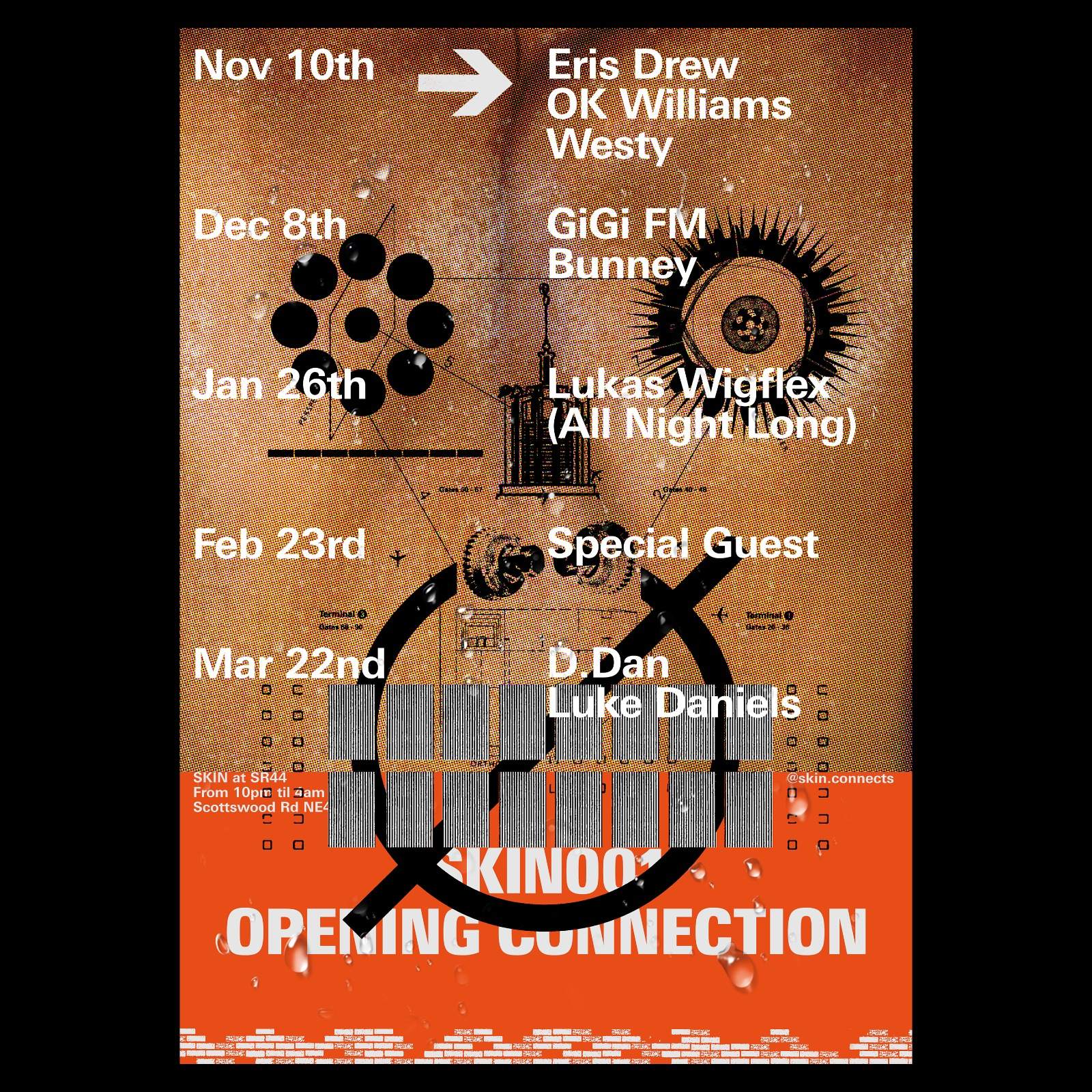 SKIN001: Eris Drew, OK Williams & Westy at SR44, Newcastle