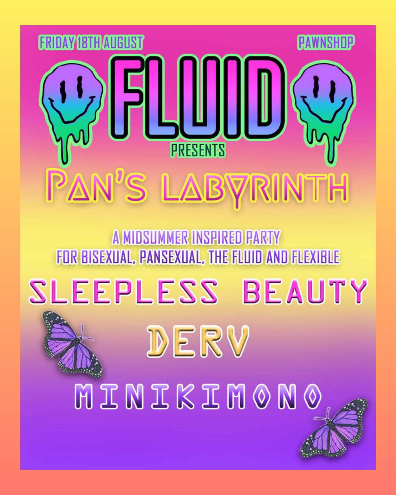 Fluid Club presents: Pan's Labyrinth at Pawn Shop, Dublin