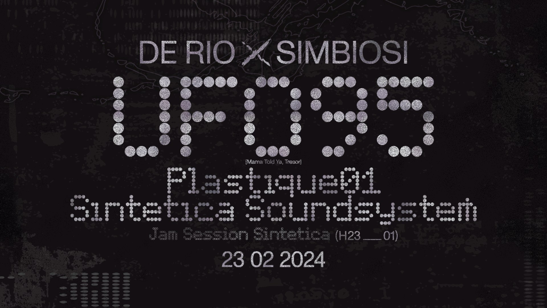 DE RIO x SIMBIOSI with UFO95 (live) at Bunker, Turin