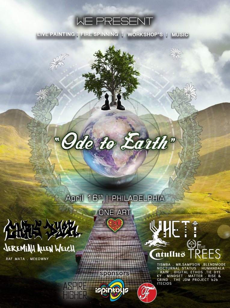 We present: Ode to Earth 2 en One Art Center, Philadelphia