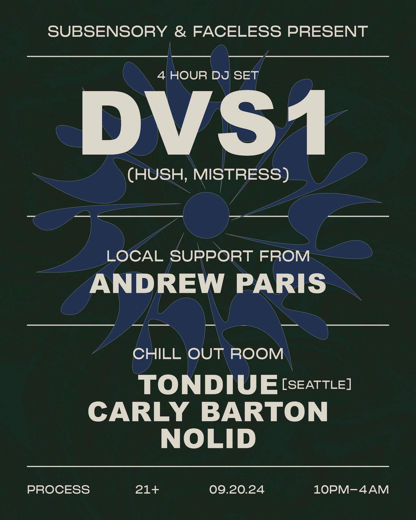 SubSensory & Faceless present: DVS1 (4 hour set) at Process PDX, Portland