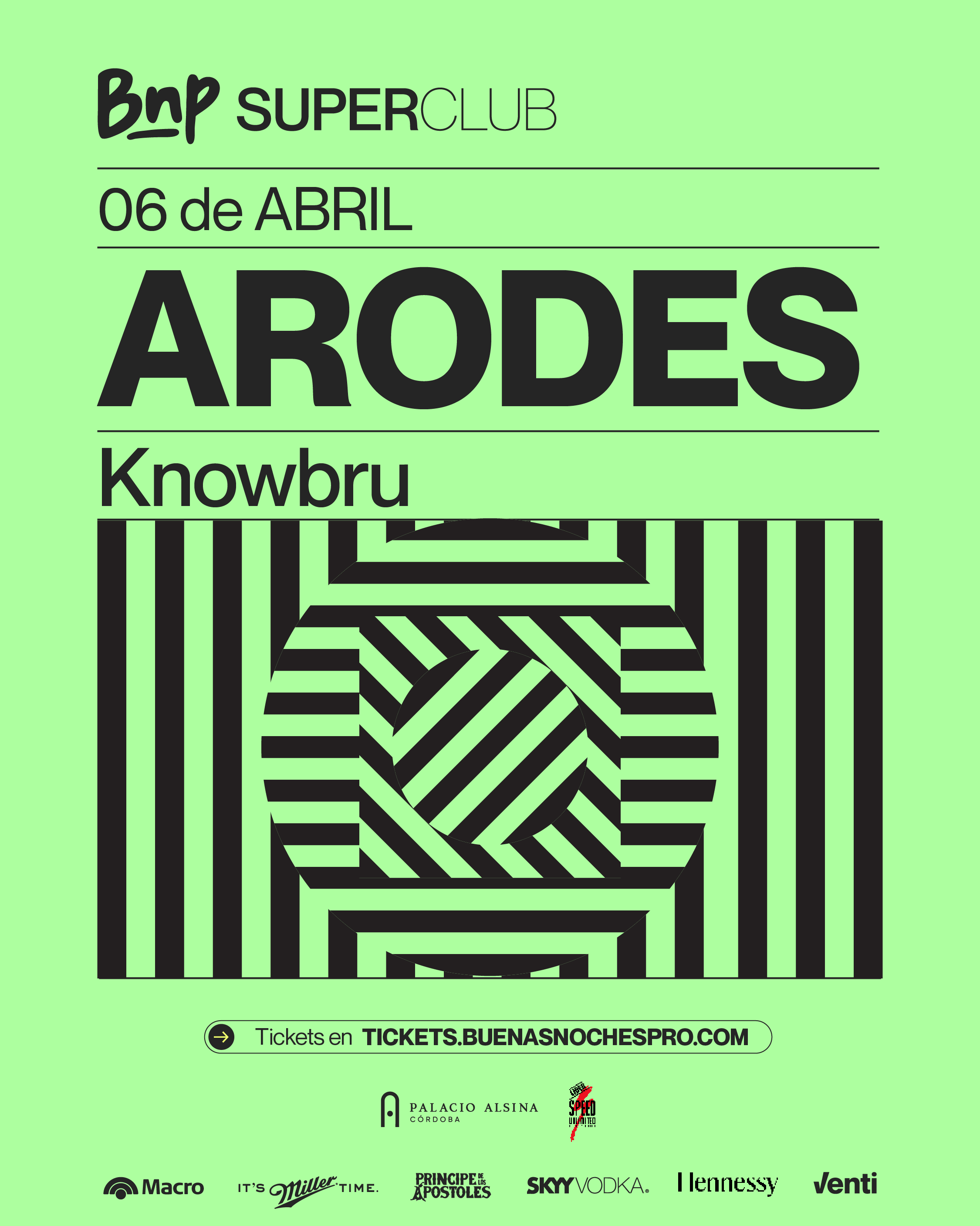 ARODES x BNP at Palacio Alsina Córdoba, Argentina