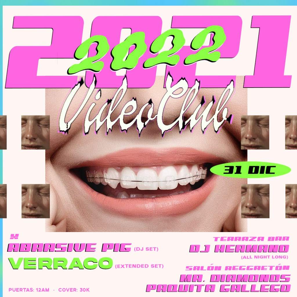 Video Club NYE: Verraco (Extended set) / Abrasive Pig / DJ Hermano at ...