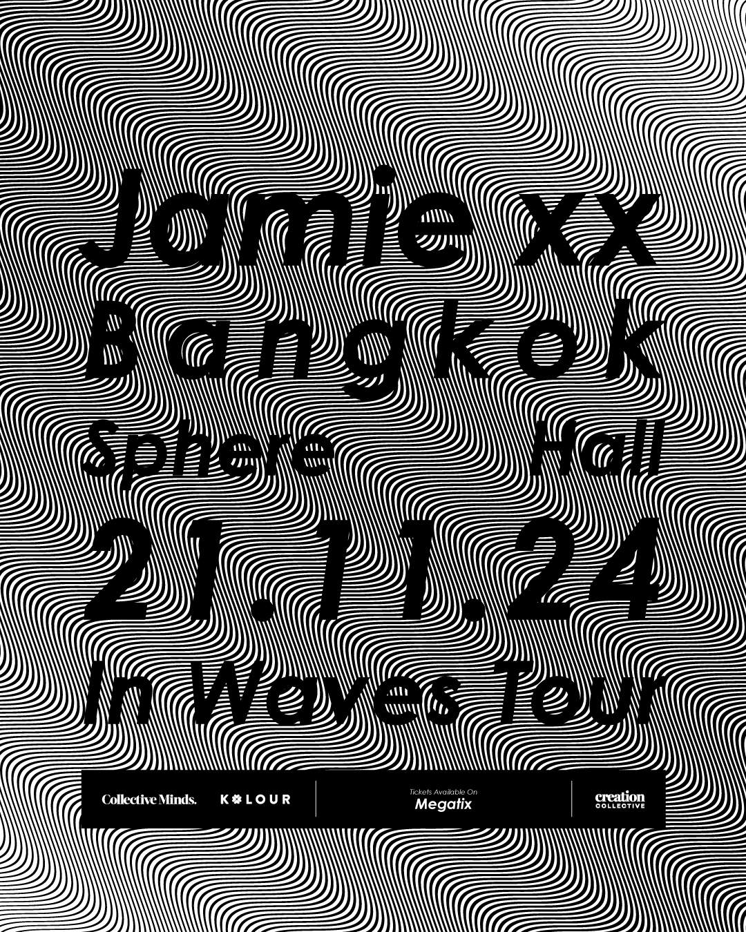 Jamie xx - In Waves Tour at TBA - Sphere Hall, Bangkok