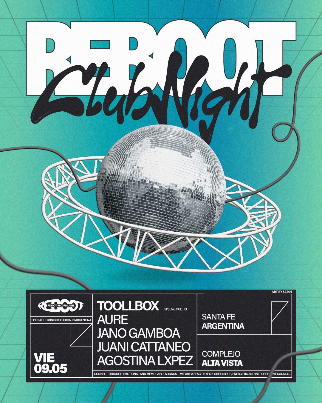 Reboot Clubnight: Toollbox, AURE, Jano Gamboa, Juani Cattaneo y Agostina Lxpez at Complejo Alta ...