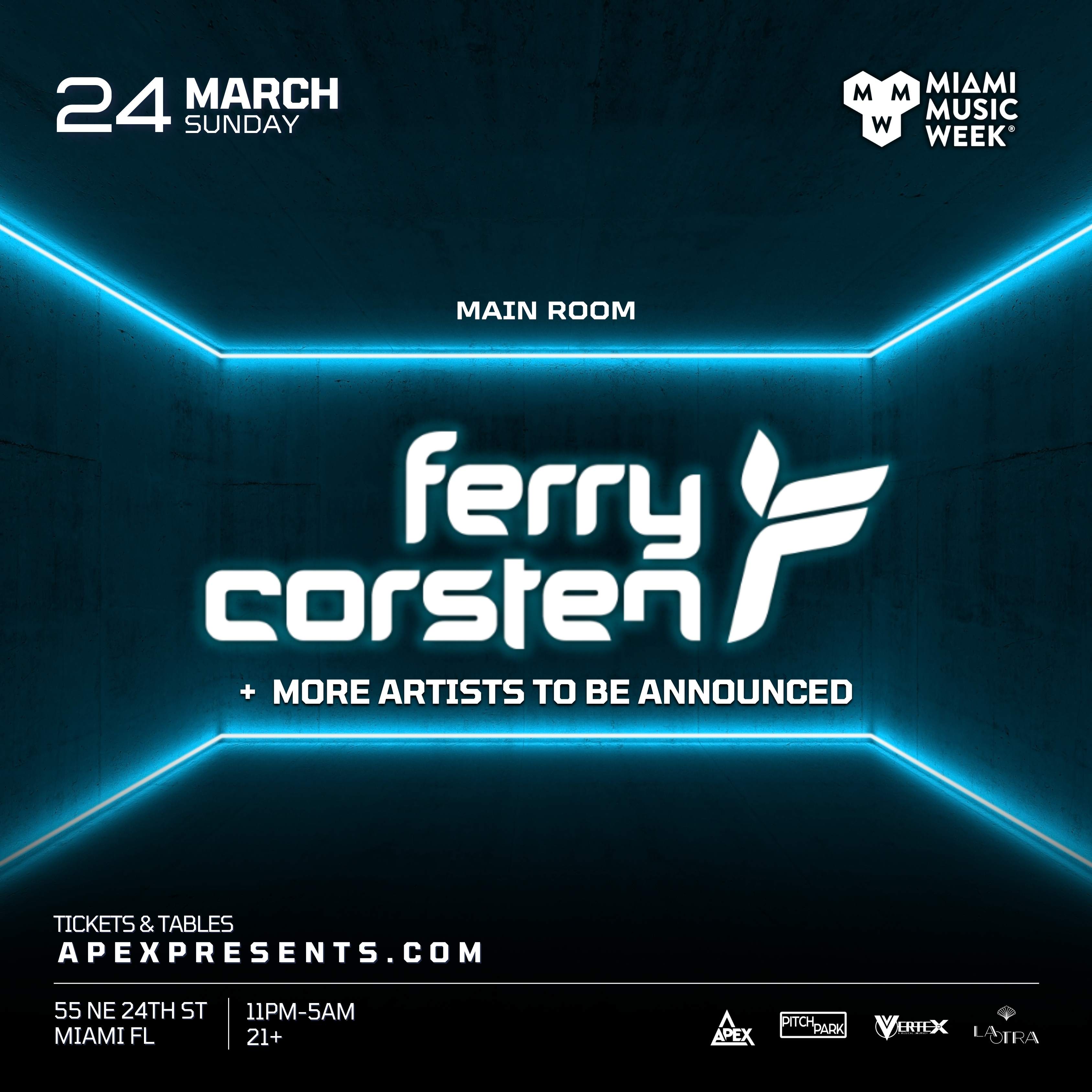 Ferry Corsten at LA OTRA (MMW) at La Otra Wynwood, Miami · Tickets