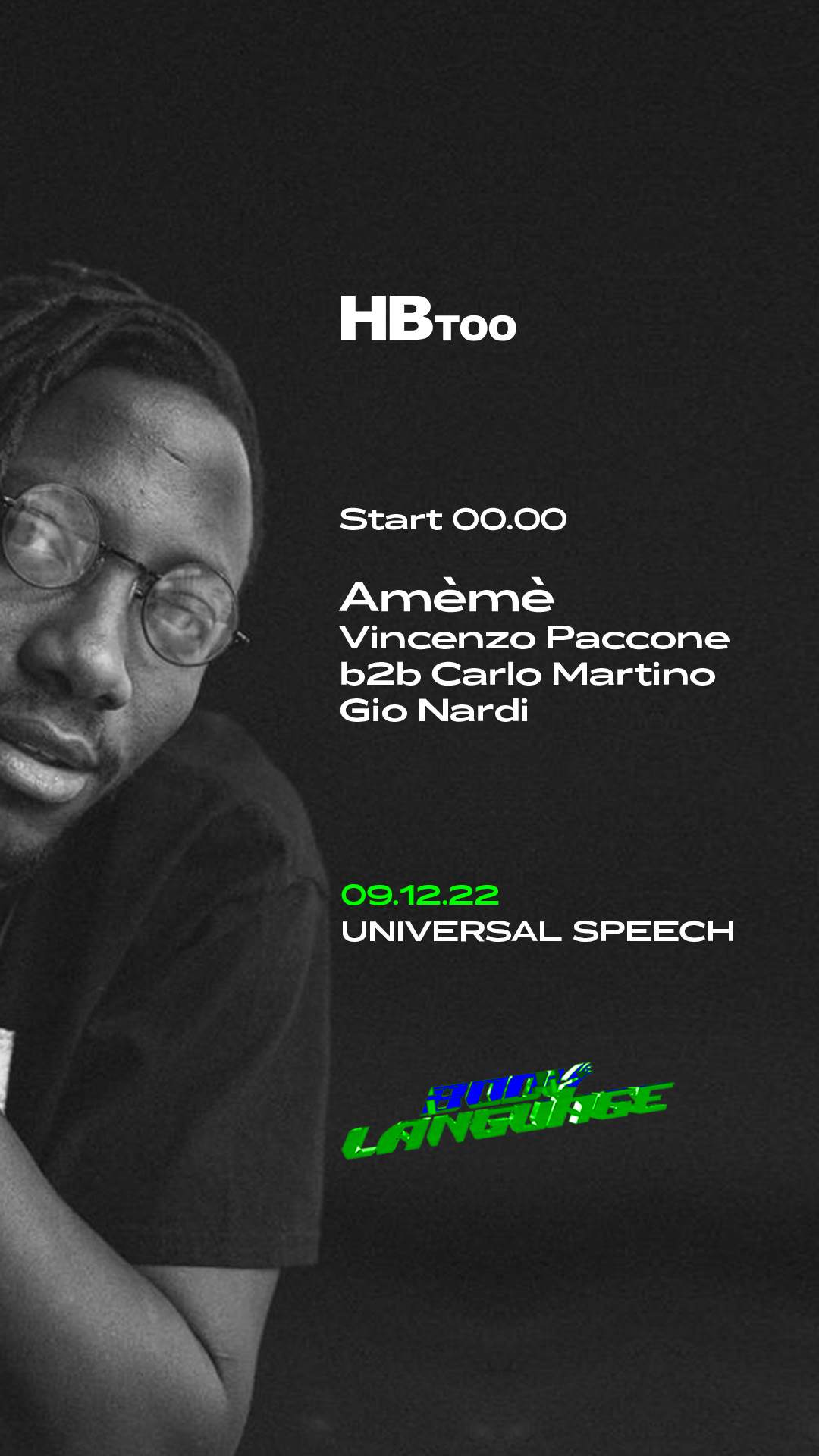 Body Language at Hbtoo, Naples