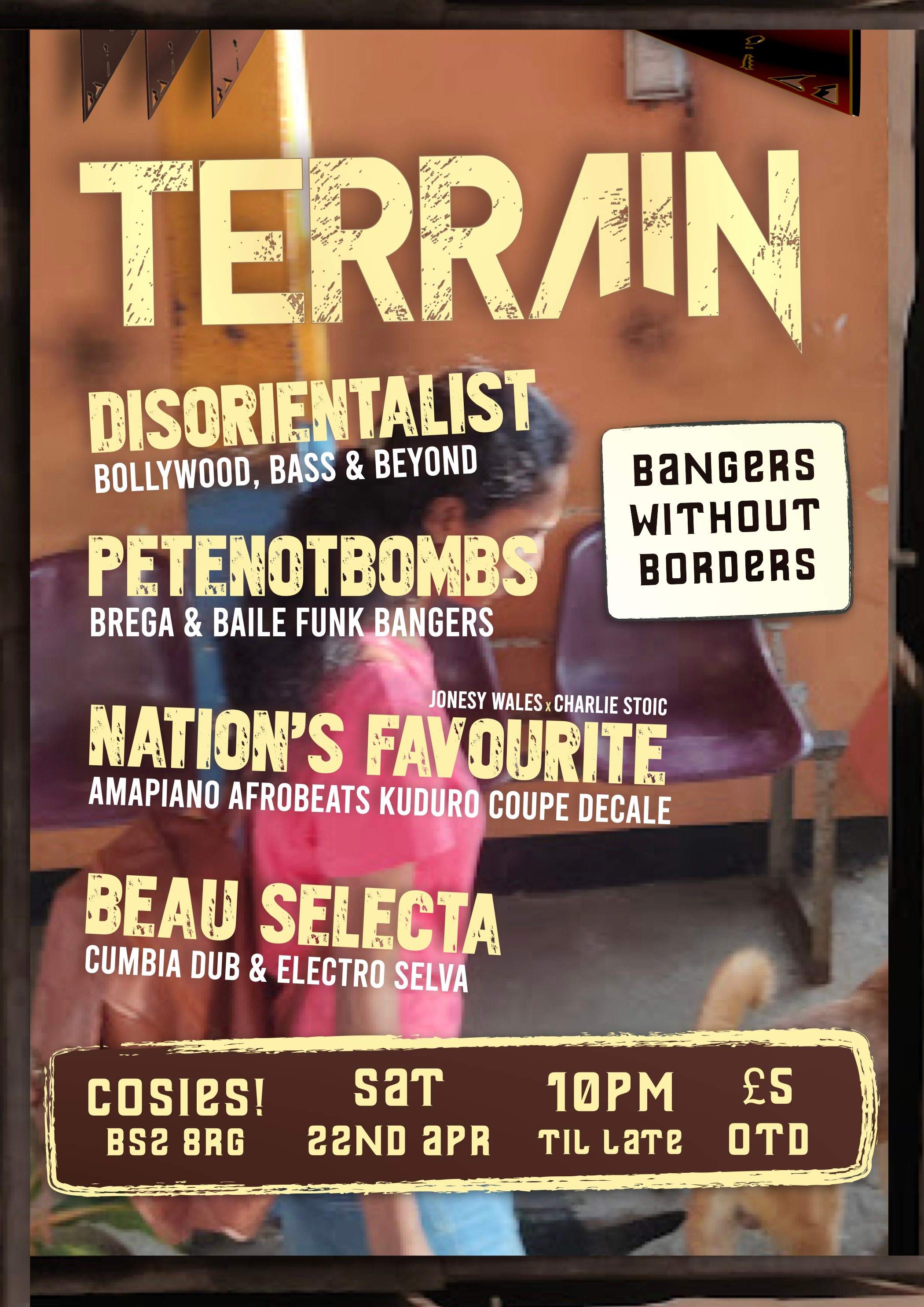 Terrain at Cosies, Bristol