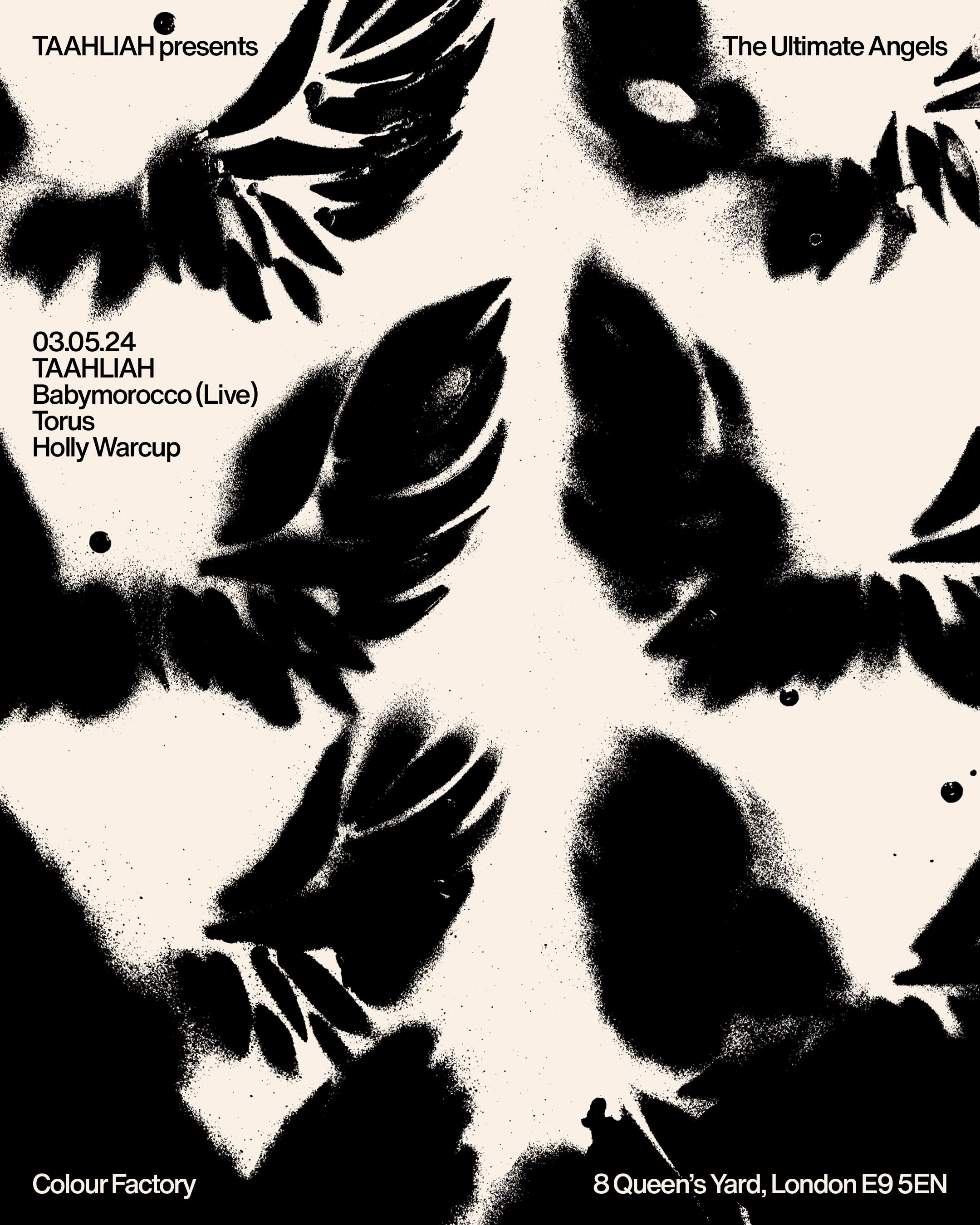 TAAHLIAH presents The Ultimate Angels w/ Babymorocco (Live), Torus ...