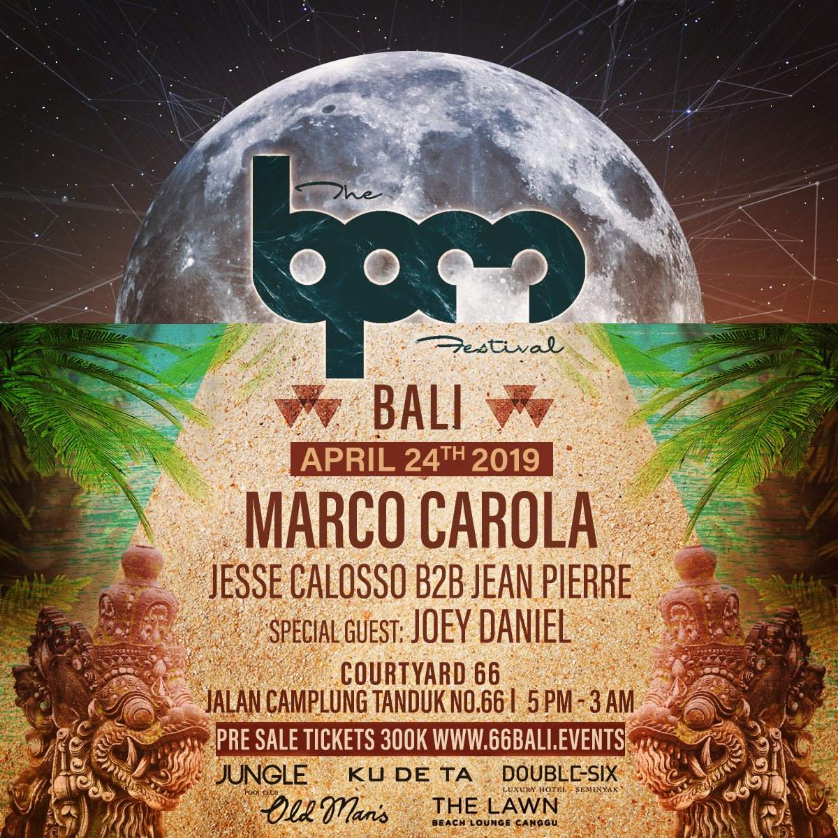 BPM Bali: Marco Carola and More bei Courtyard 66, Bali