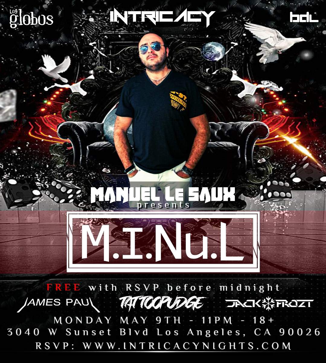 Intricacy: US debut of MiNUL (FREE with RSVP before midnight) at Los ...