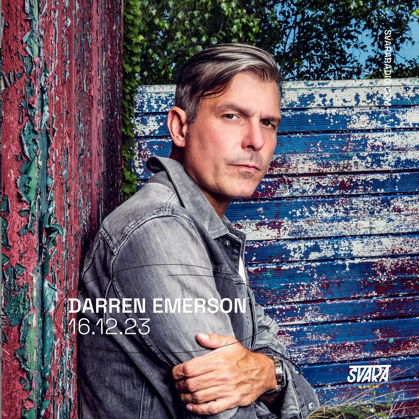 Svara: Darren Emerson at Svara Radio, Liverpool