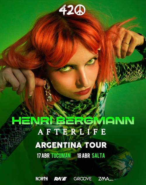 Henri Bergmann [AFTERLIFE - ARGENTINA TOUR] - by 420, TUCUMAN at TBA ...