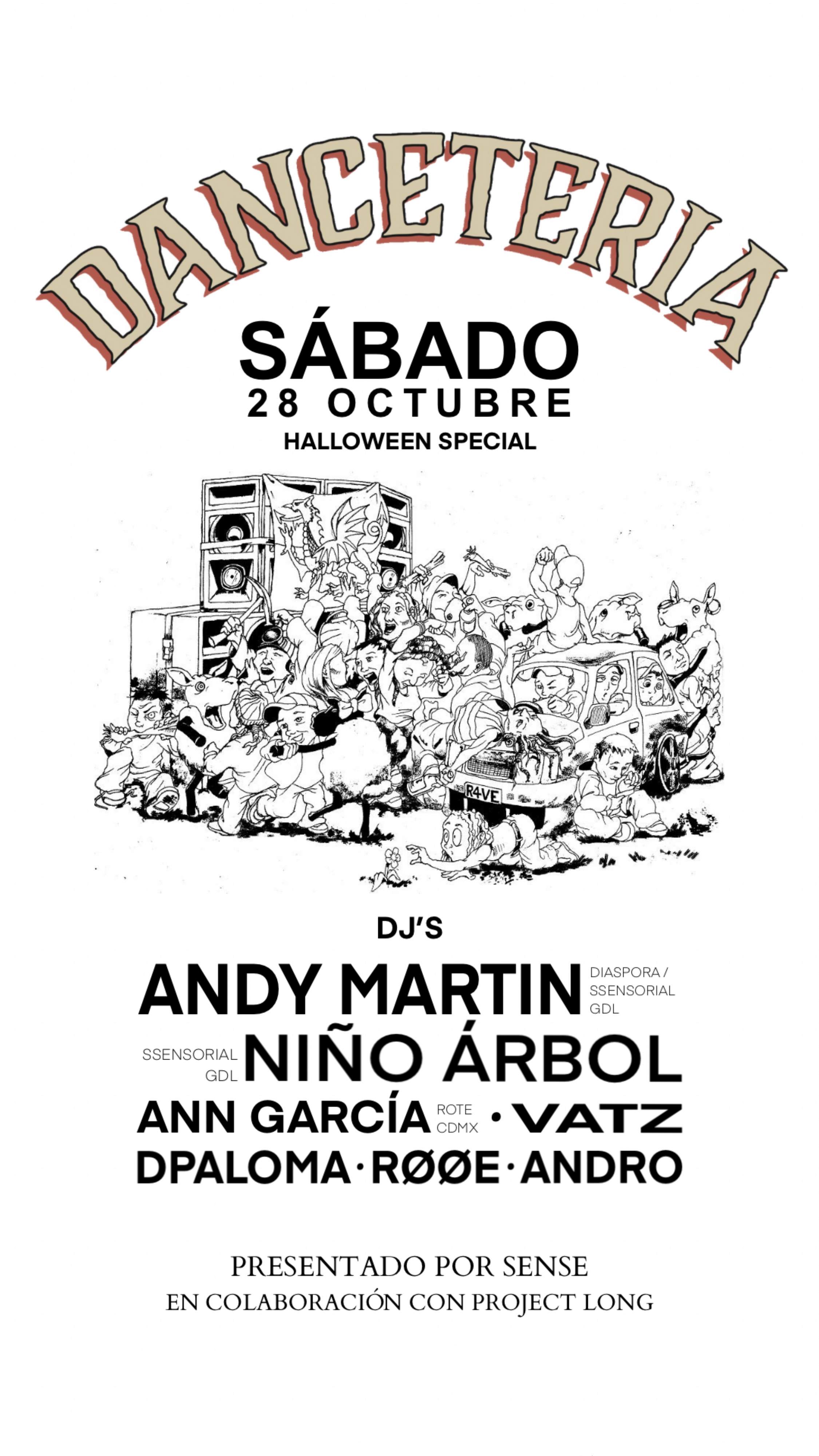 DANCETERIA at TBA - SAN LUIS POTOSI, Mexico City