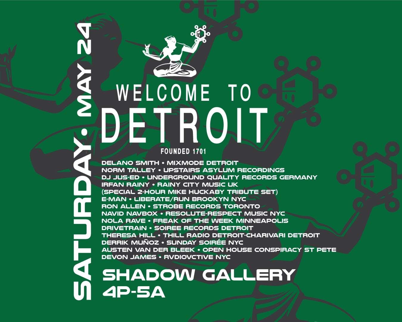 Welcome to Detroit at The Shadow Gallery, Detroit