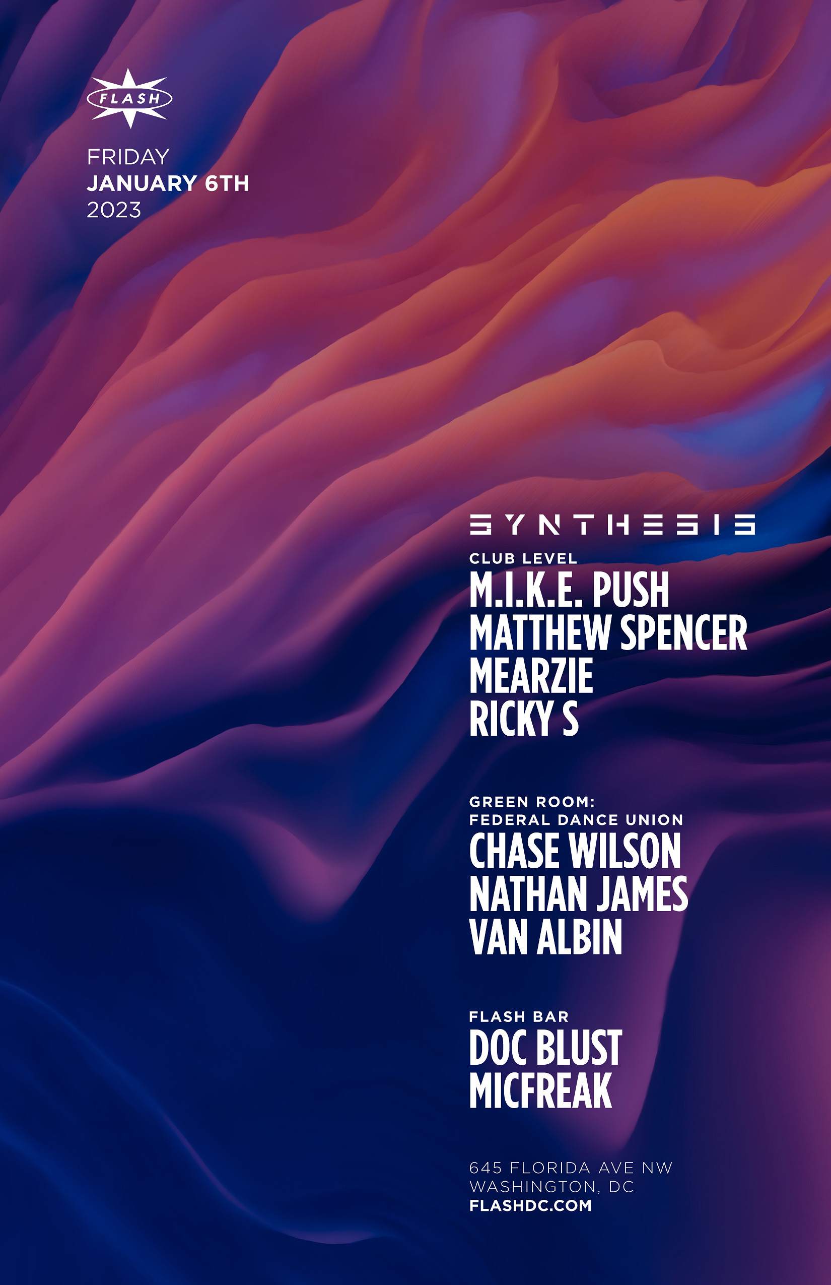 Synthesis: M.I.K.E. Push at Flash, Washington DC