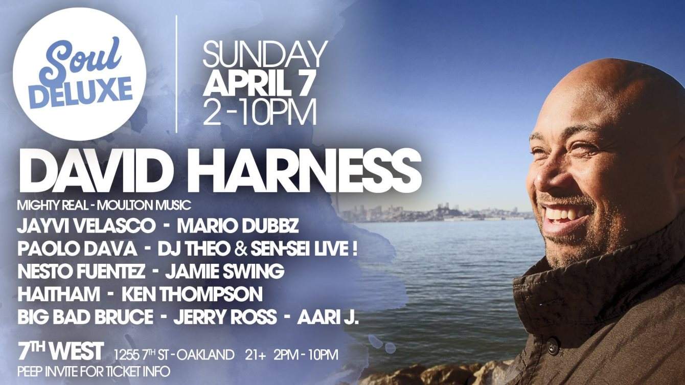 Soul Deluxe 2019 DJ Theo & Sen-Sei Live! David Harness Mario Dubbz at ...