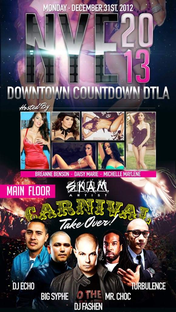 LA Downtown Countdown New Years Eve at Icon LA Ultra Lounge, Los Angeles