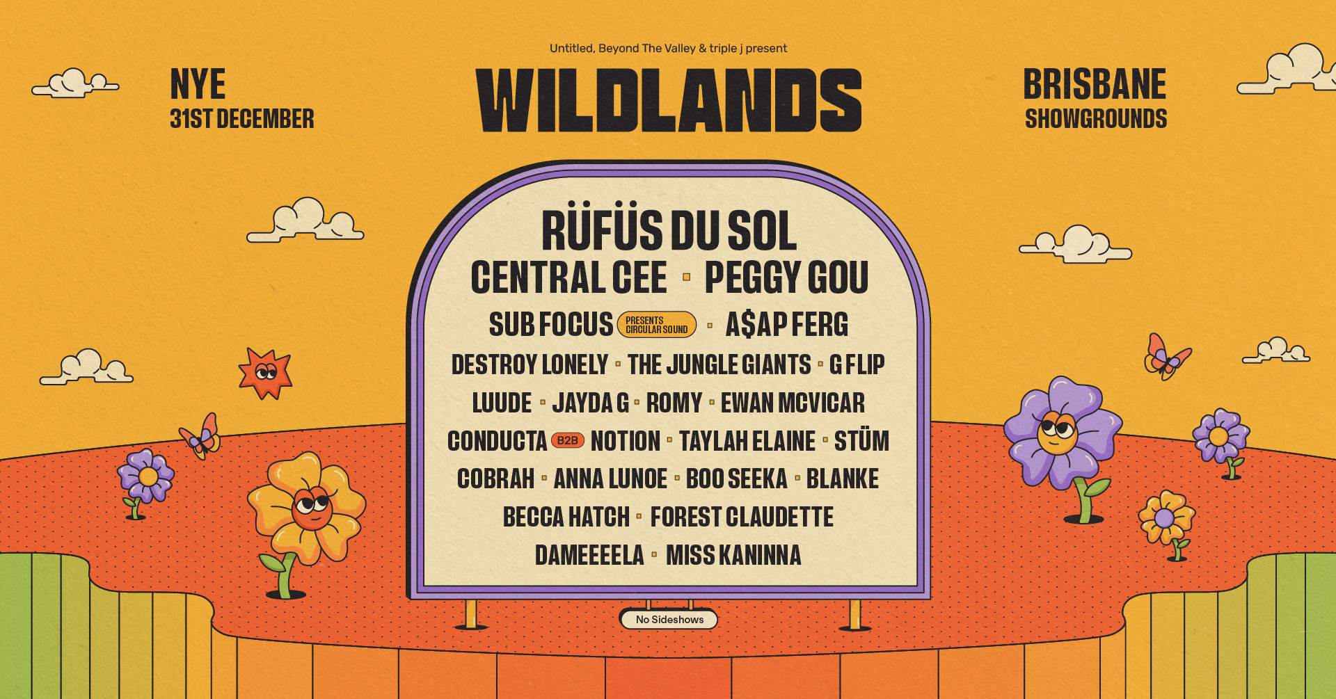 Wildlands Festival 23/24 - Brisbane - Meanjin at Brisbane Showgrounds ...