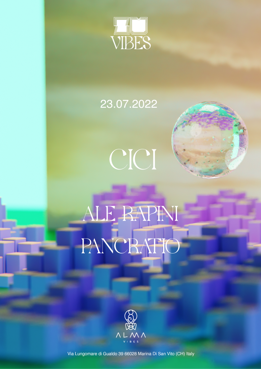 Zu Vibes presents Cici at TBA - Alma Vibes, Central