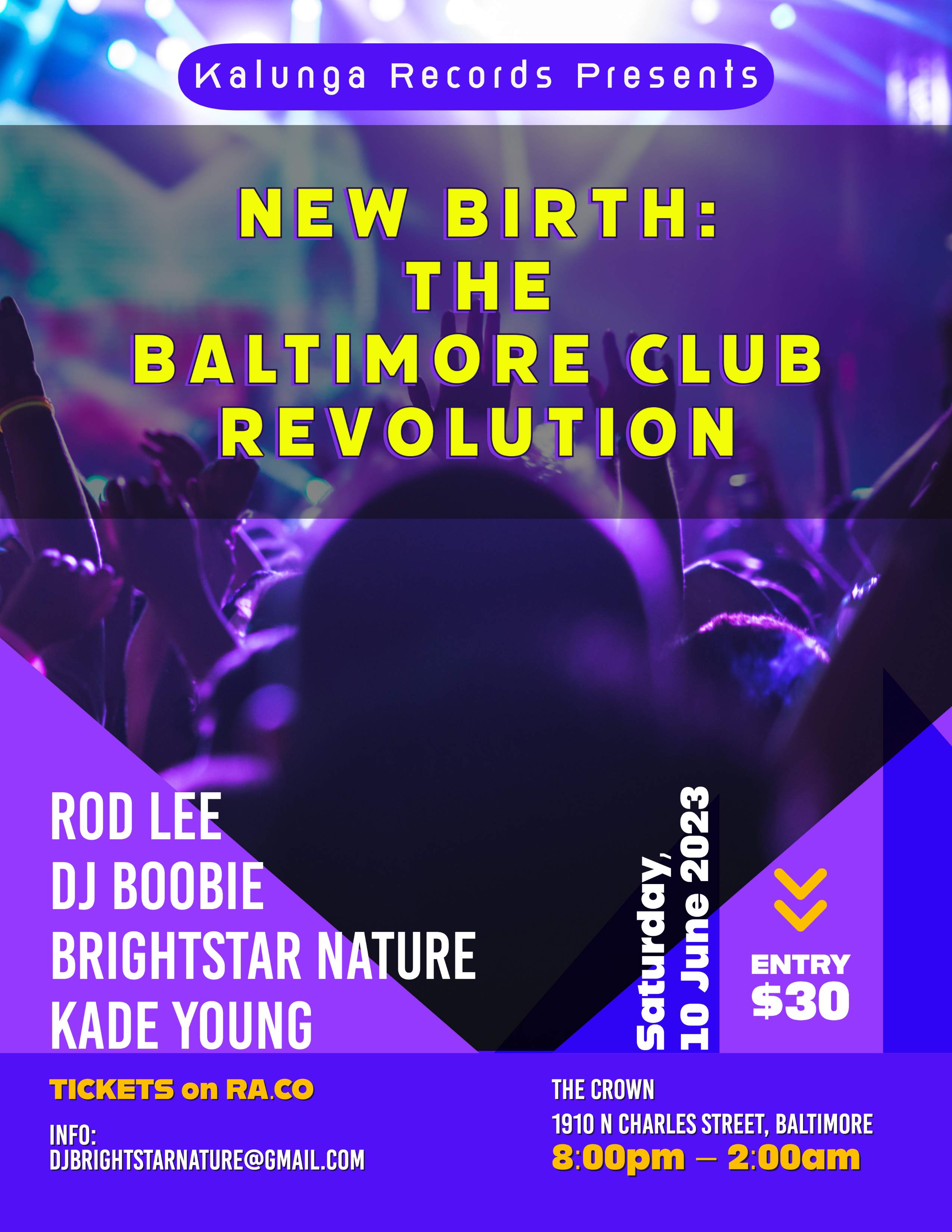 New Birth: The Baltimore Club Revolution with Rod Lee and DJ Boobie at ...
