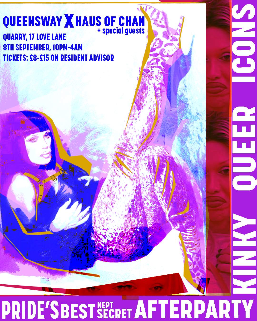 QueenswaY X Haus Of Chan: Kinky Queer Icons at Q U A RR Y, Liverpool