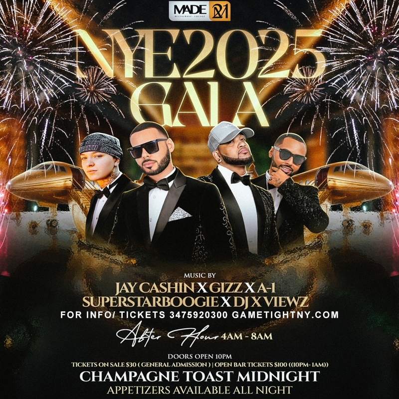 Made 21 Lounge WILLIAMSBURG NEW YEARS EVE PARTY 2025 at Made 21 Lounge ...