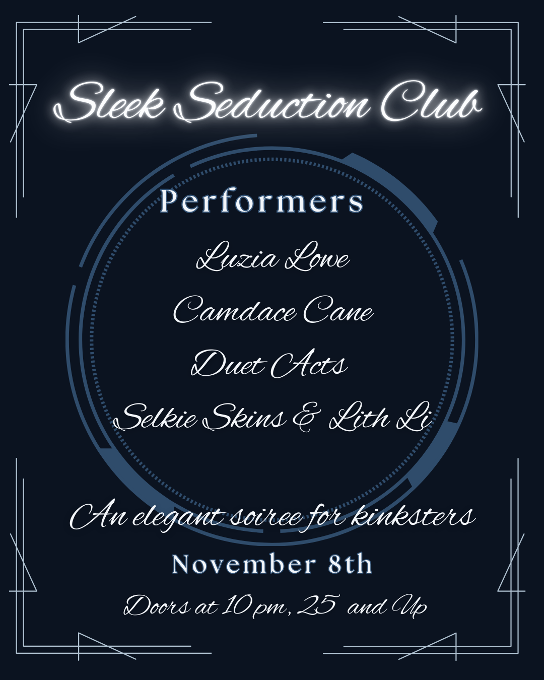 Sleek Seduction Club at The Counts Den, Los Angeles · Tickets