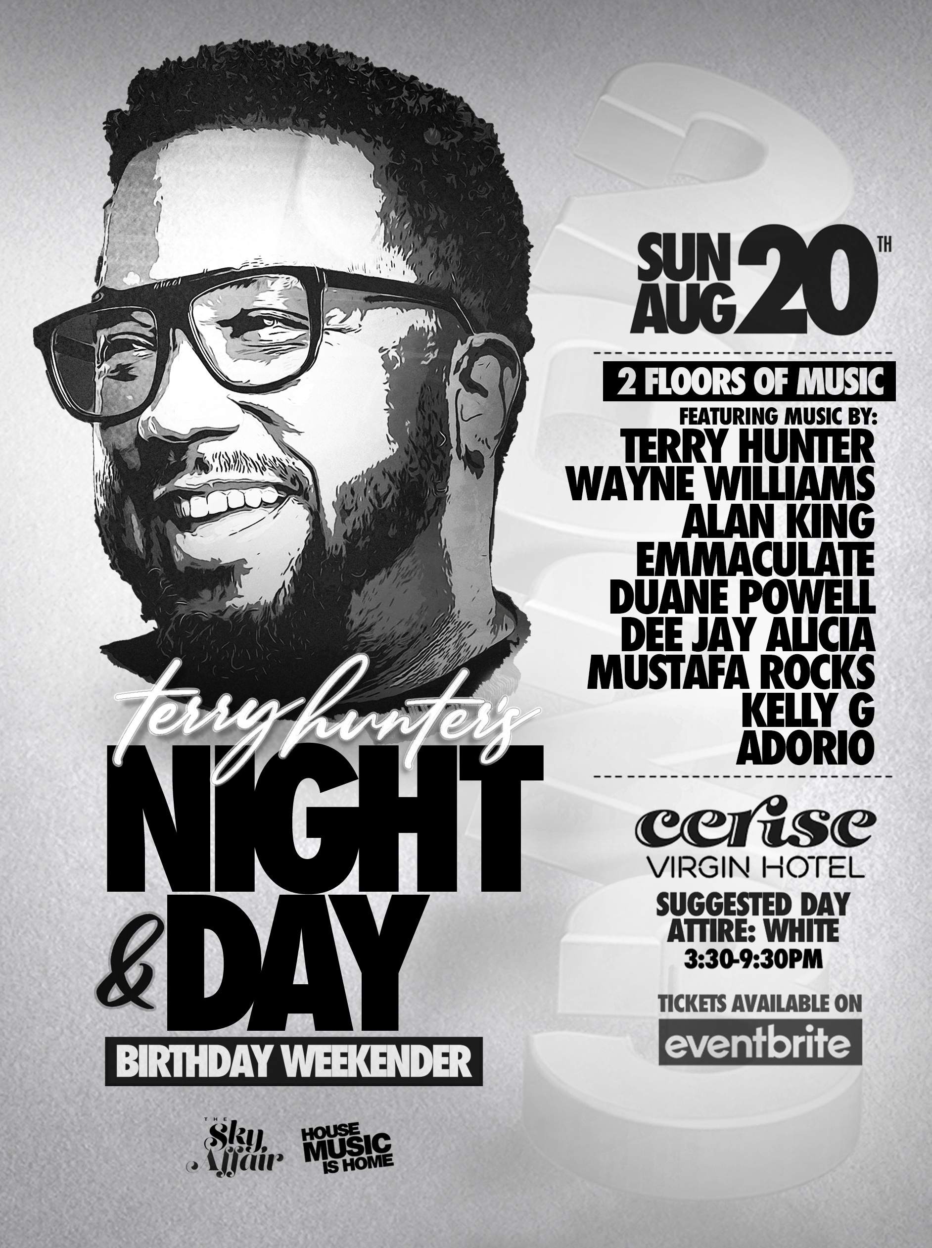 Day. 2 Time Grammy Nominated Terry Hunter Birthday Celebration at ...