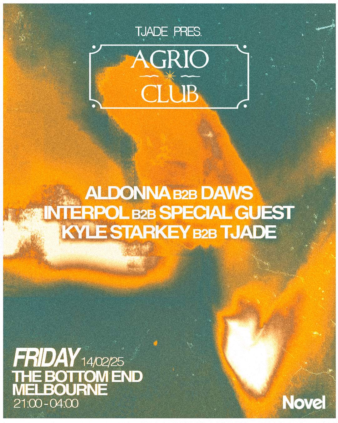 Novel & Agrio Club presents Tjade & Kyle Starkey at The Bottom End ...