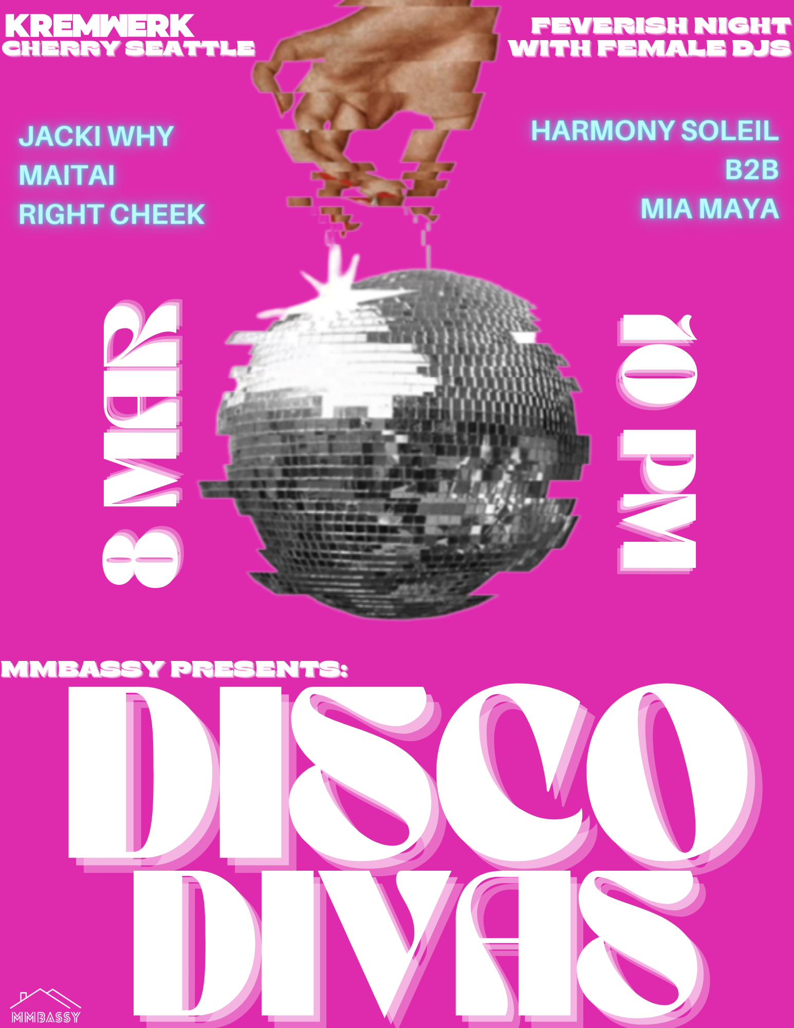 Disco Divas at Kremwerk-Timbre Room-Cherry Complex, Seattle
