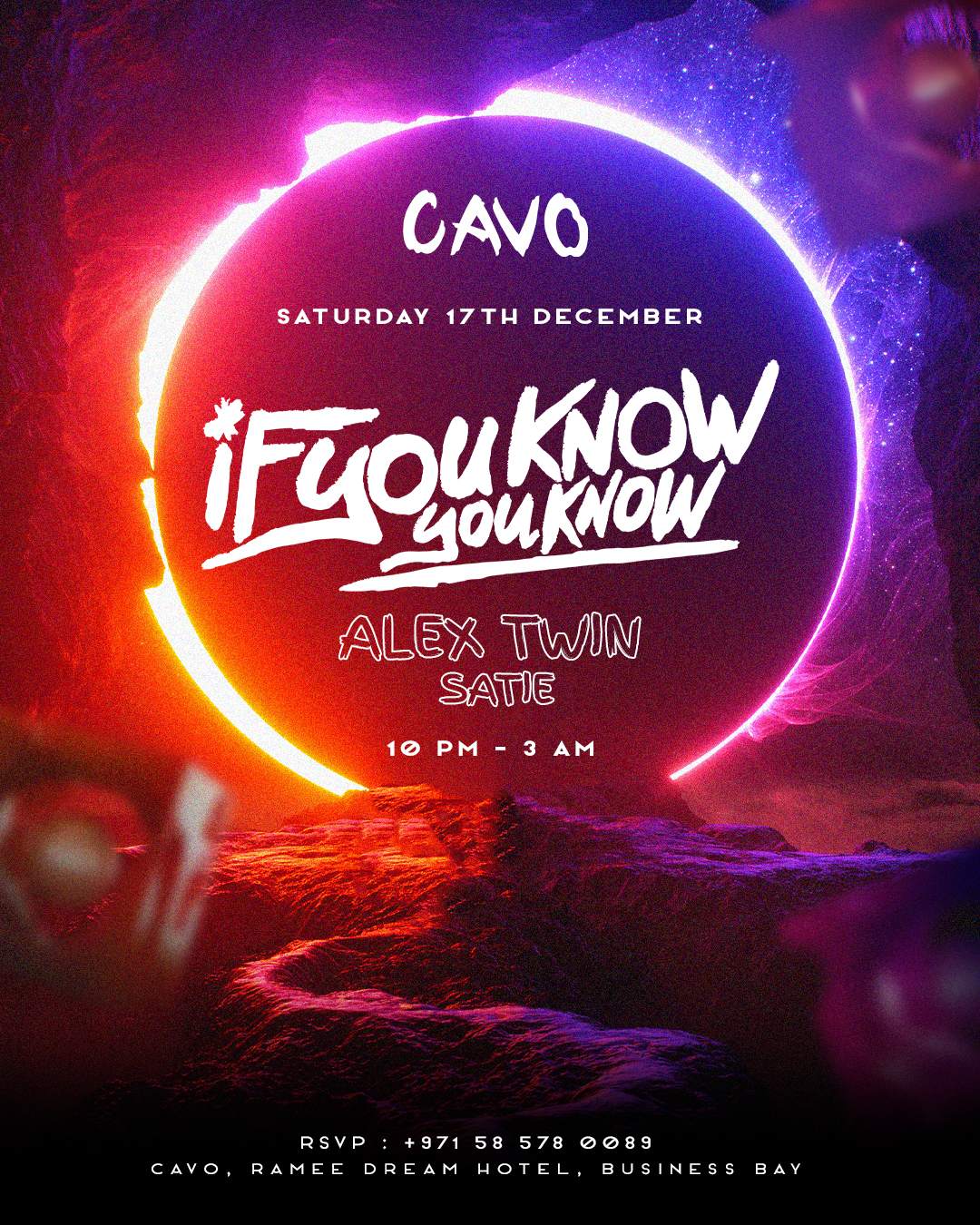 If You Know You Know at Cavo Dubai, Dubai