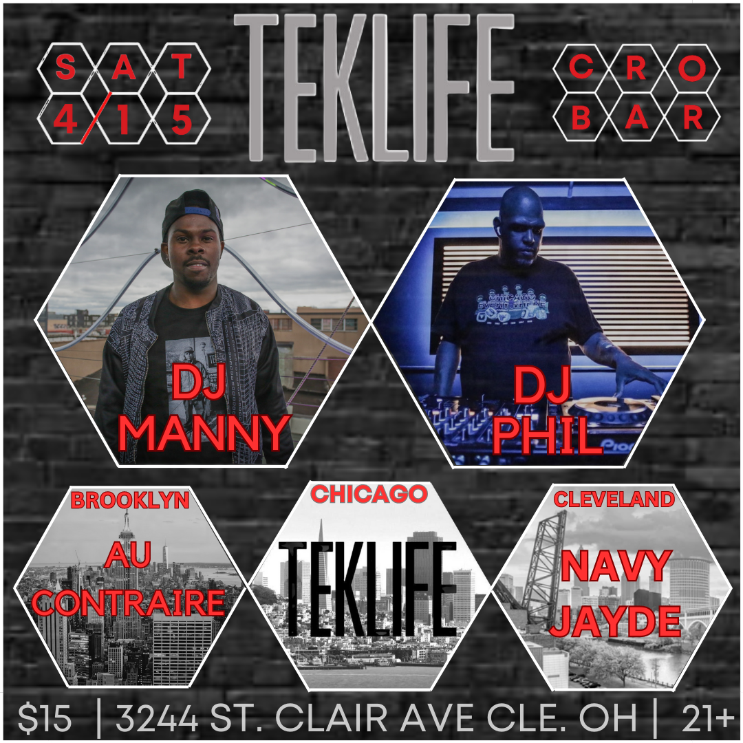 Teklife at crobar, Cleveland