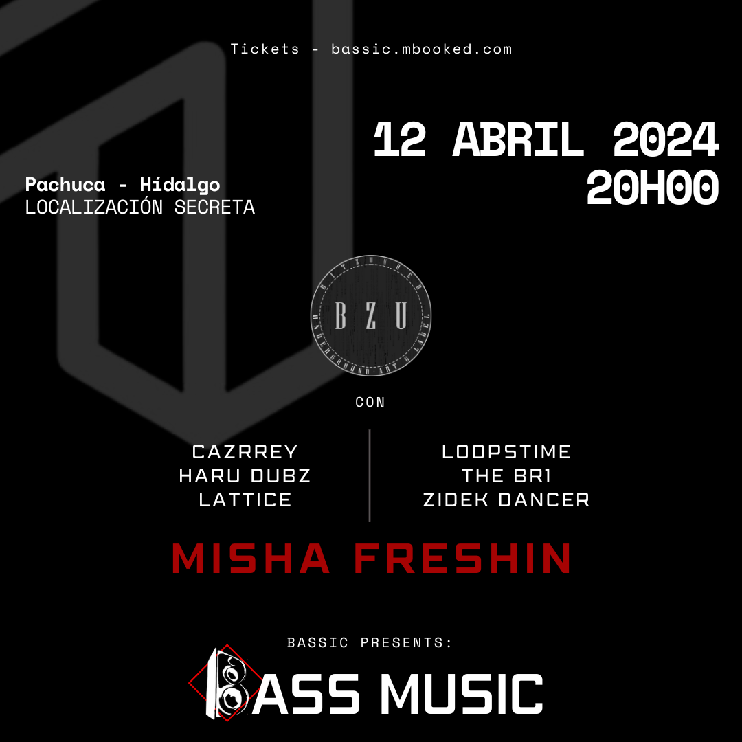 Bassic presenta: inHabit México Tour, Rave Secreta at TBA - Pachuca ...