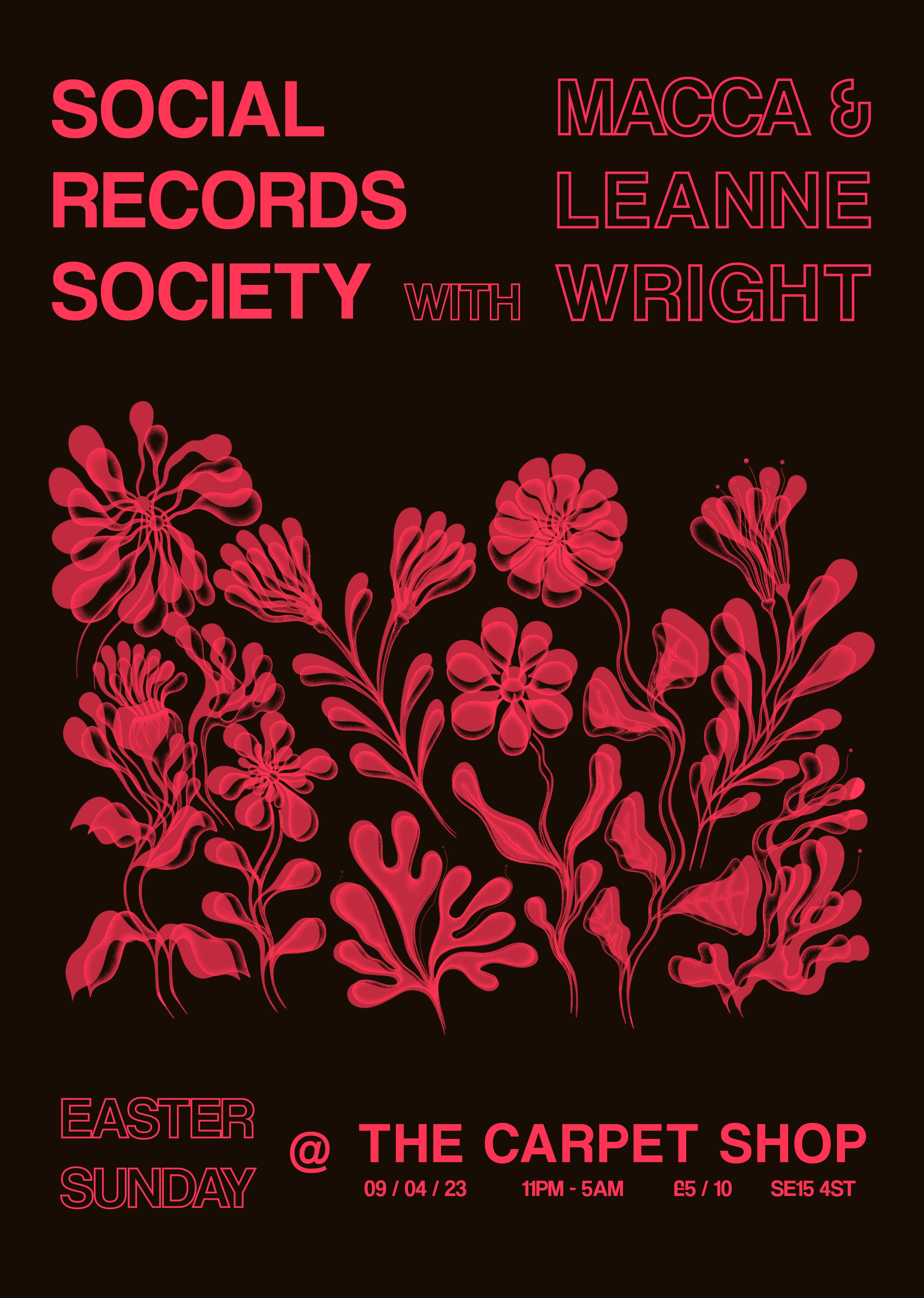 Social Records Society: Easter Sunday with Macca & Leanne Wright at The ...