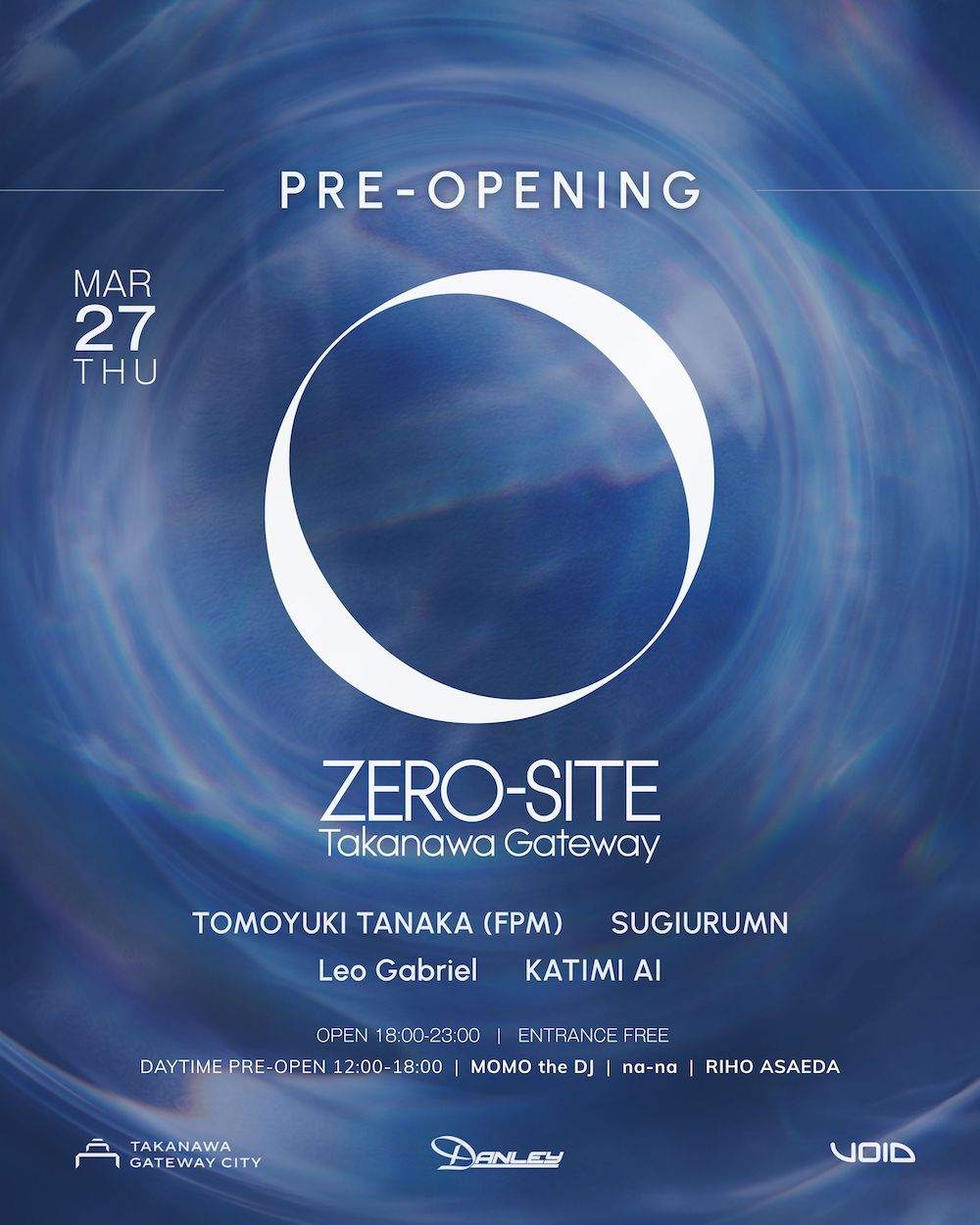 ZERO-SITE Takanawa Gateway PRE-OPENING at ZERO-SITE, Tokyo
