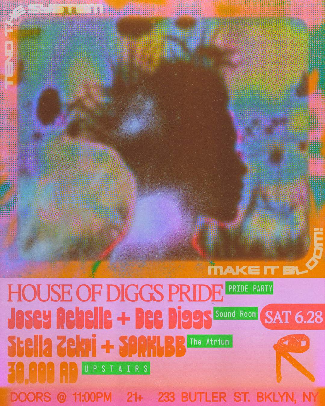 House of Diggs: Josey Rebelle + Dee Diggs / Stella Zekri + SPRKLBB ...